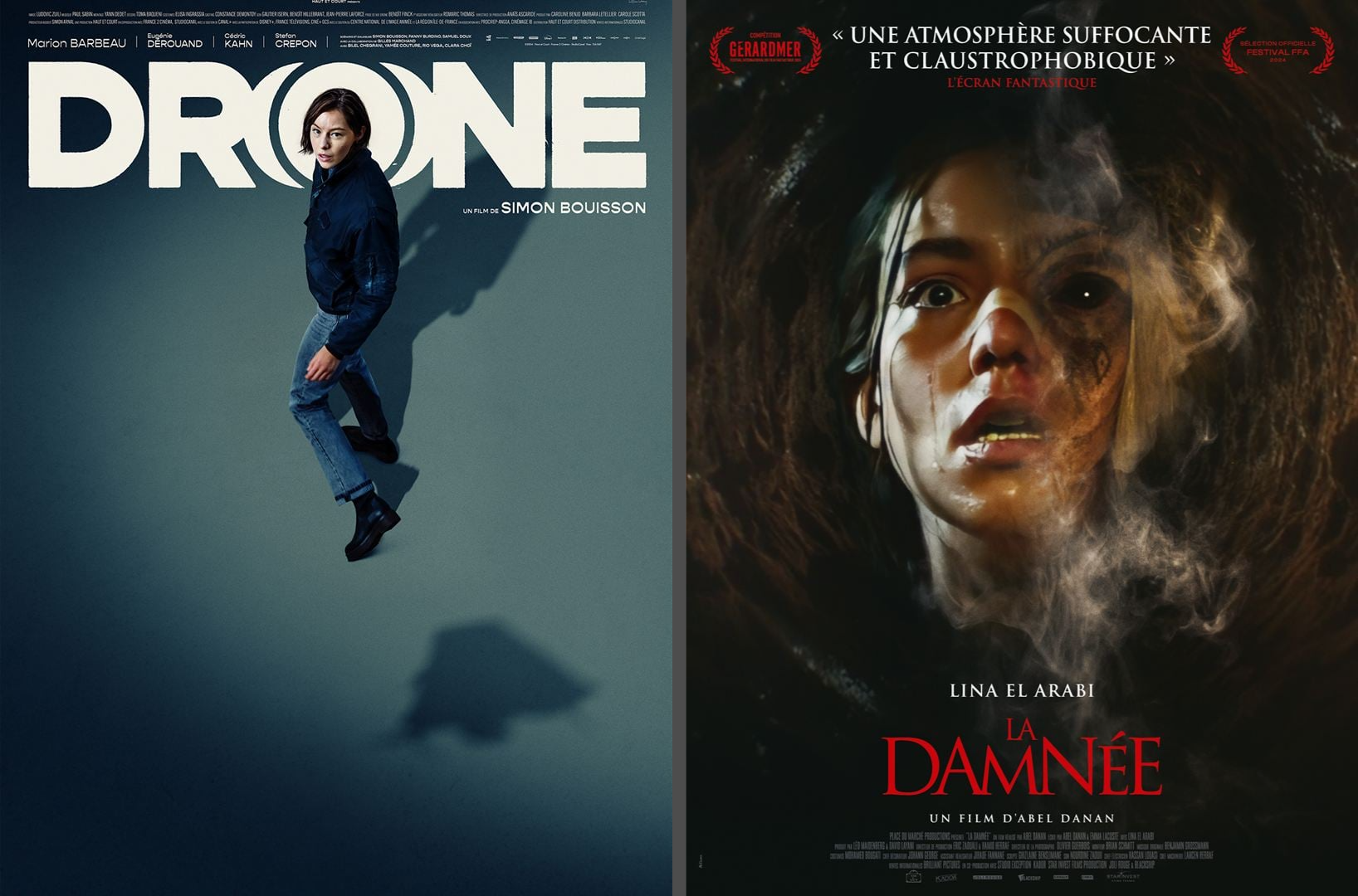 Concours : découvrez l'horreur moderne avec La Damnée et Drone